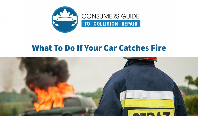 What To Do If Your Car Catches Fire - Consumers Guide to Collision Repair